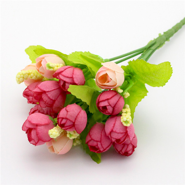 Lucia Ambachten 1 Bundel (15 Heads) kleurrijke Zij... – Grandado