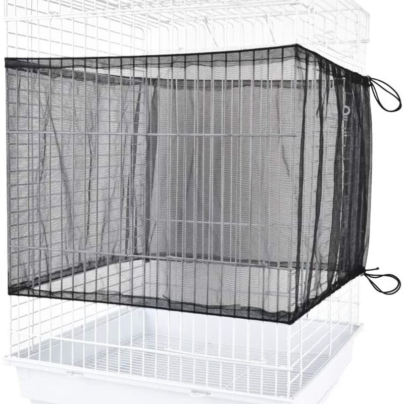 Universele Vogelkooi Cover Zaad Catcher Gaas Mesh ... – Grandado