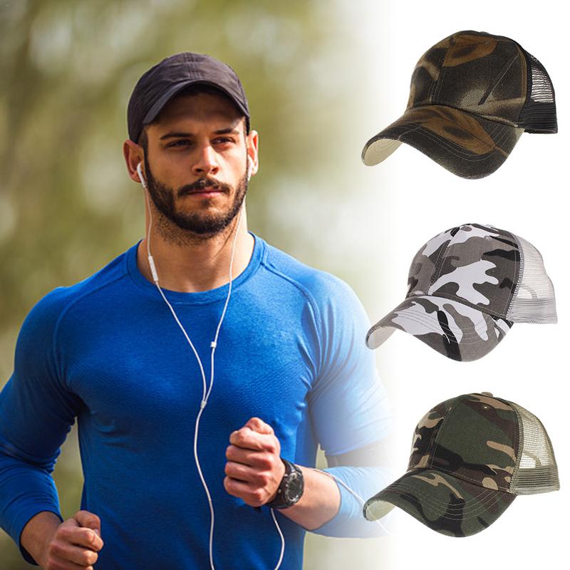 Primavera Verano camuflaje malla gorra de béisbol ... – Grandado