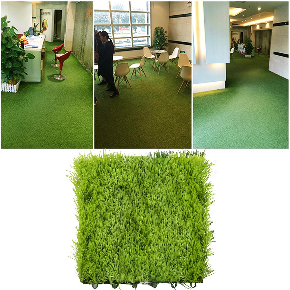 32x32cm Artificial Grass Turf Rug Synthetic Weathe... – Grandado