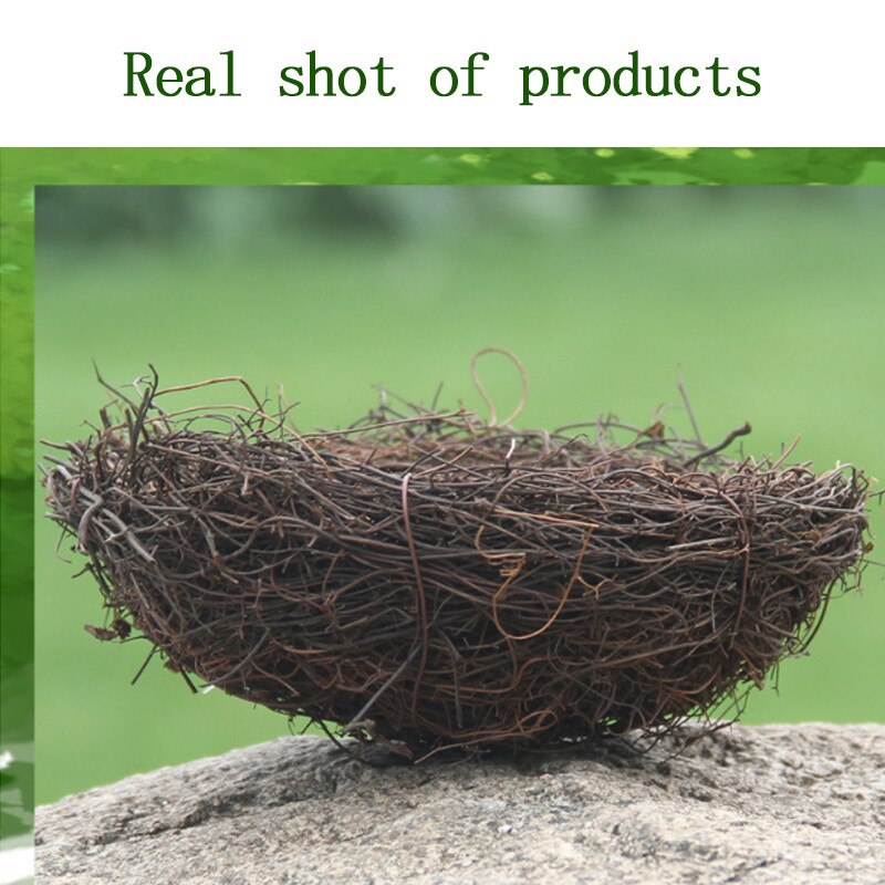 Rattan Nesting Bird Nest Props Handicrafts Henhous... – Grandado