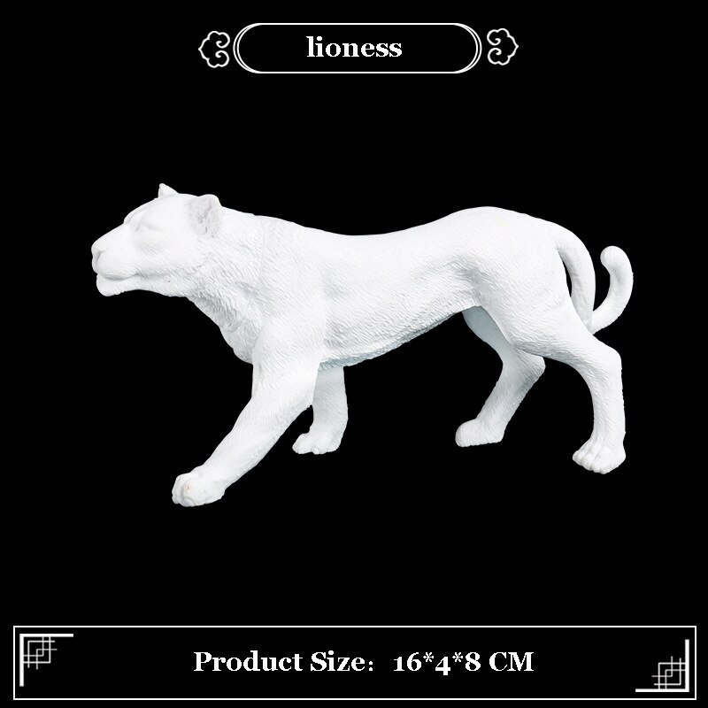 Kids DIY Art and Craft Coloring Wild Animals Lion ... – Grandado