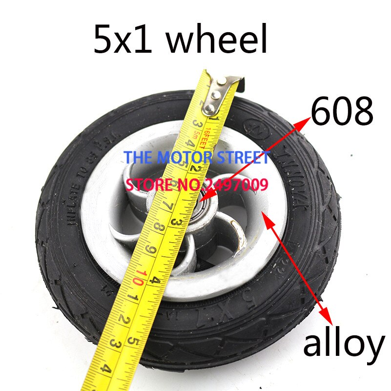 5x1 Inner Tube Wheel and Metal Hub fit Electric Pn... – Vicedeal