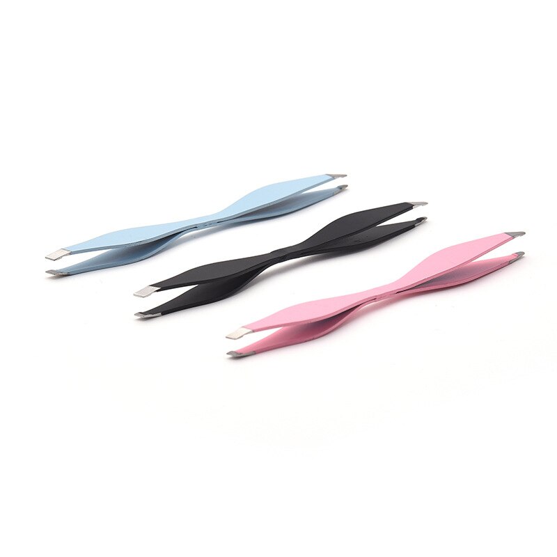 1pc Double Ends Eyebrow Tweezer Stainless Steel Tw... – Grandado