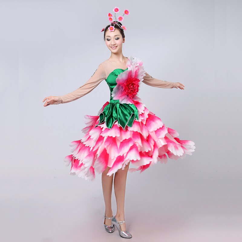360 Degree Female Opening Dance Dress Flamenco Ski... – Vicedeal