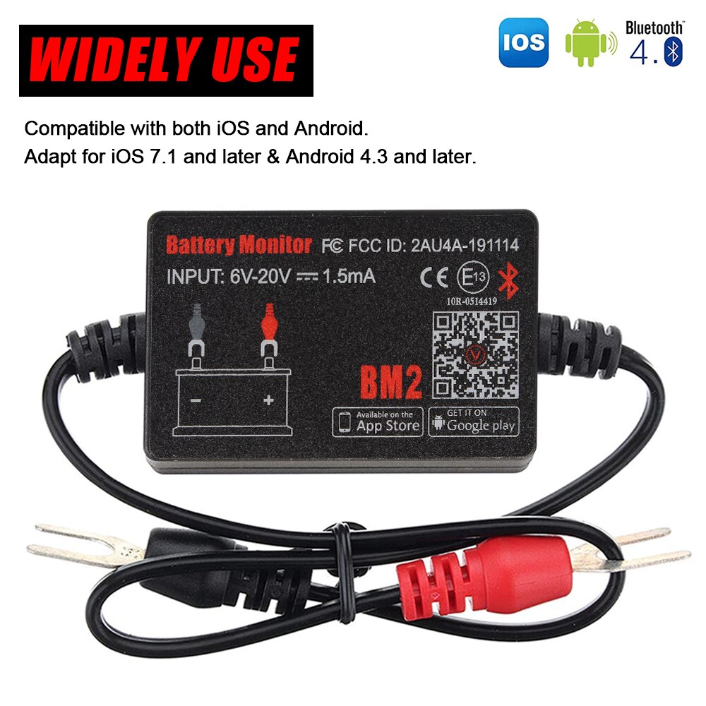 For Android IOS Phone With Alarm Car Battery Monit... – Grandado