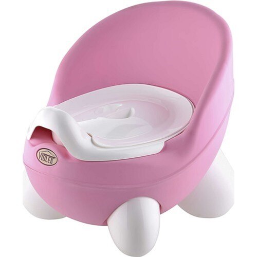 Violet Pink-White Baby Potty – Grandado