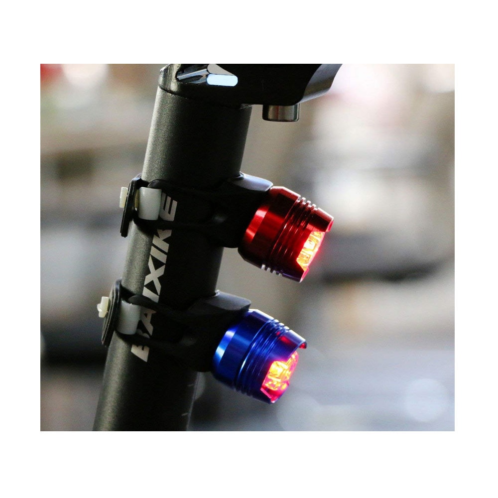 2 Stuks Road Mountainbike Licht Led Flash Waterdic... – Grandado