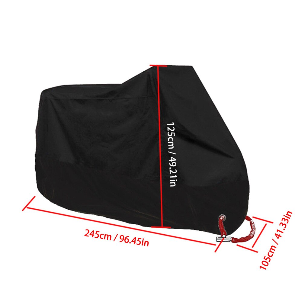 Motorbike Waterproof Cover Bike Dust-proof Lockabl... – Grandado