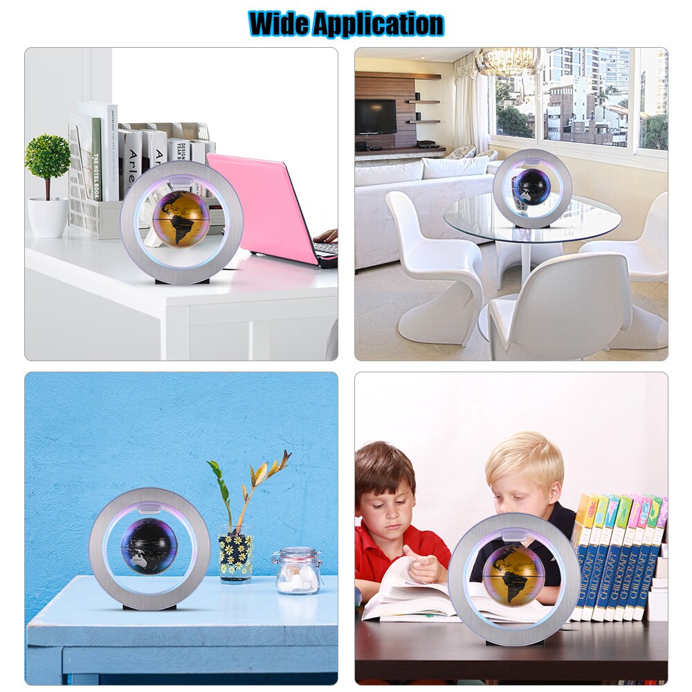 4 Inch Magnetic Levitation Floating Earth Globe Wo... – Grandado