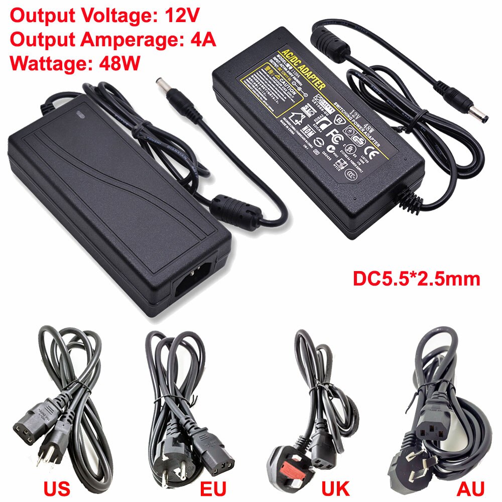 12V 4A 48W Desktop Power Supply Adapter Transforme... – Vicedeal