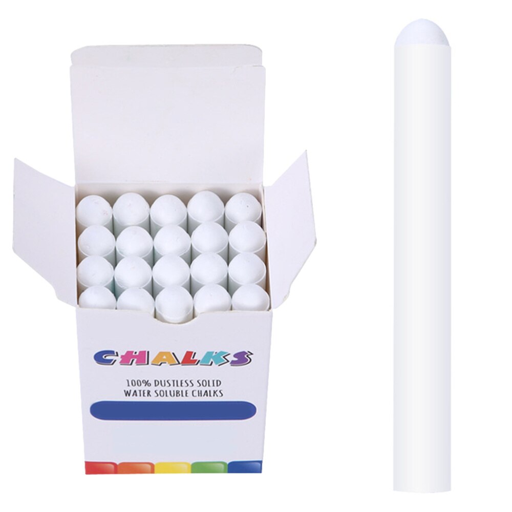 20 Pcs Dustless Chalks Washable Eco-friendly Kids ... – Vicedeal