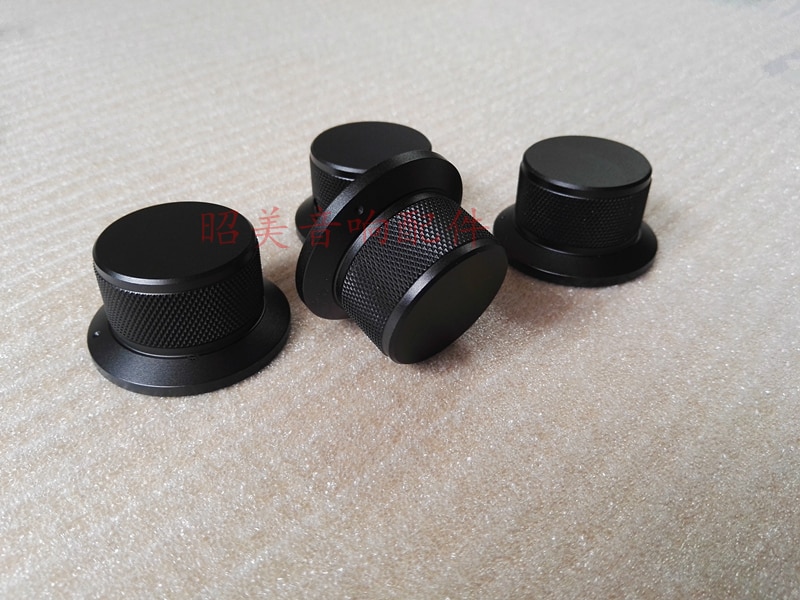 Black Diameter 45mm high 25mm solid aluminum volum... – Vicedeal