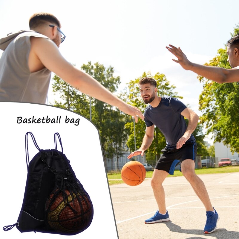 448D Basketball Bag Sports Foldable Sackpack Socce... – Vicedeal