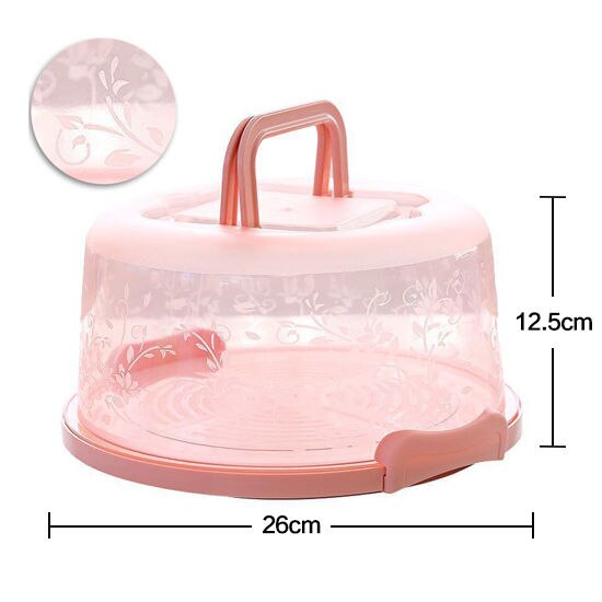 Portable Cake Storage Box Cake Dessert Fruit Veget... – Grandado