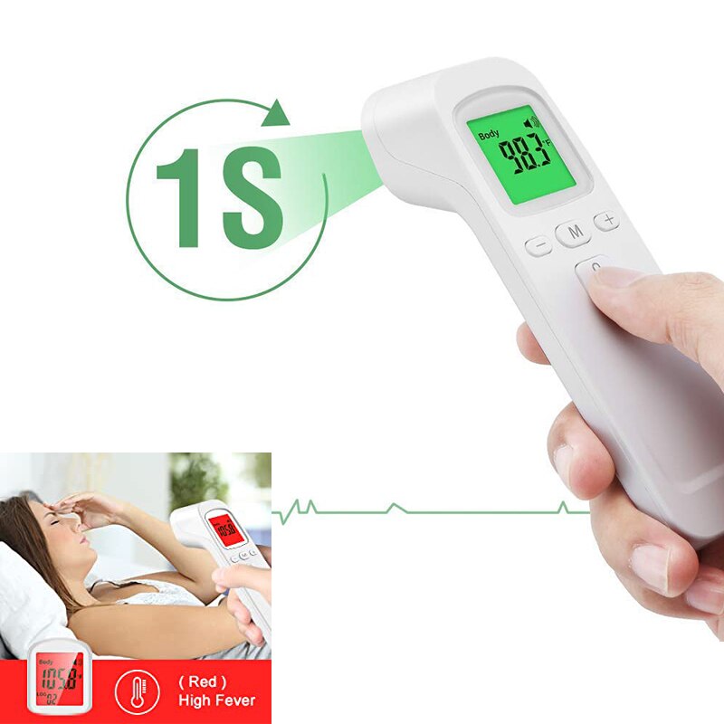 In Stock! Digital Infrared Forehead Thermometer LC... – Grandado