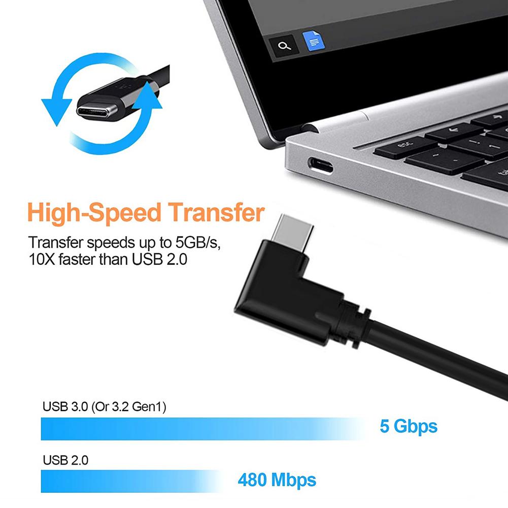 USB A To Type C Data Cable For Oculus Quest 2 Univ... – Grandado