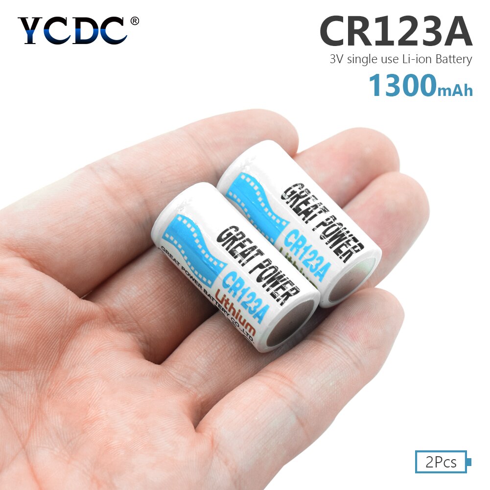 CR123 5018LC, SF123A K123A, VL123A 3V Li-Ion Batte... – Grandado