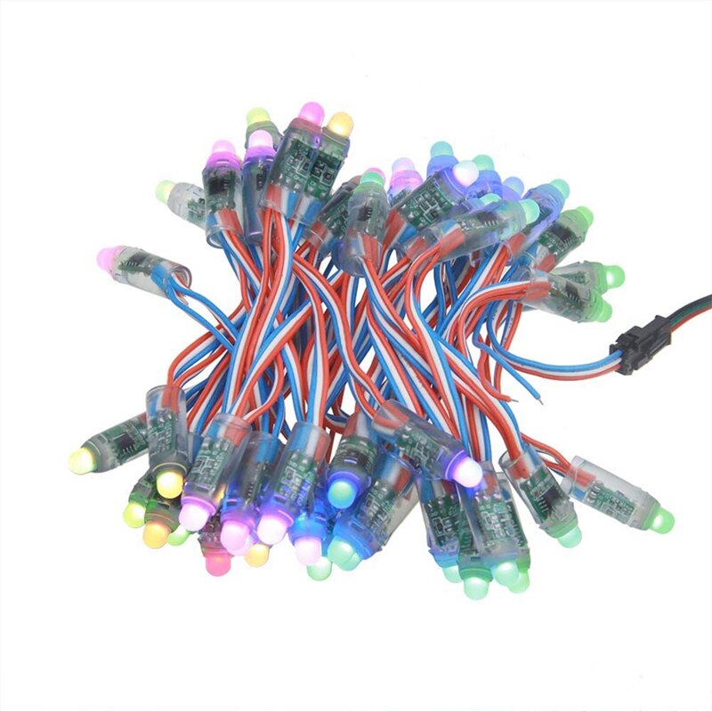 50Pcs WS2811 RGB LED Pixels Light Individually Add... – Vicedeal 50Pcs WS2811 RGB LED Pixels Light Individually Add... – Vicedeal