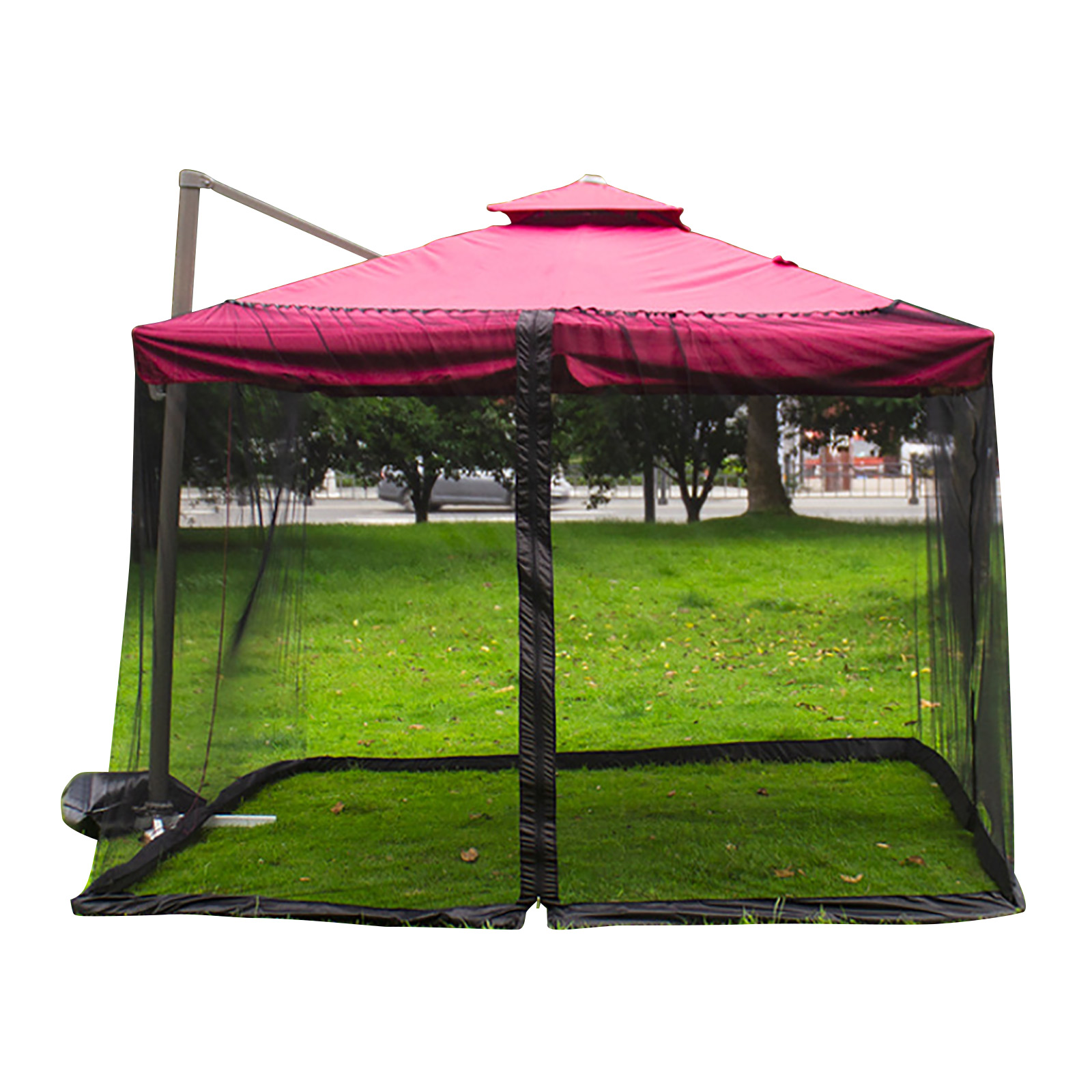Sunshade Umbrella Mosquito Net Bug Insektennetz Te... – Grandado