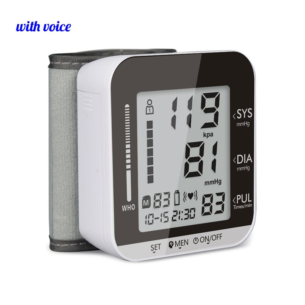 JYouCare Automatic Wrist Blood Pressure Monitor + ... – Grandado