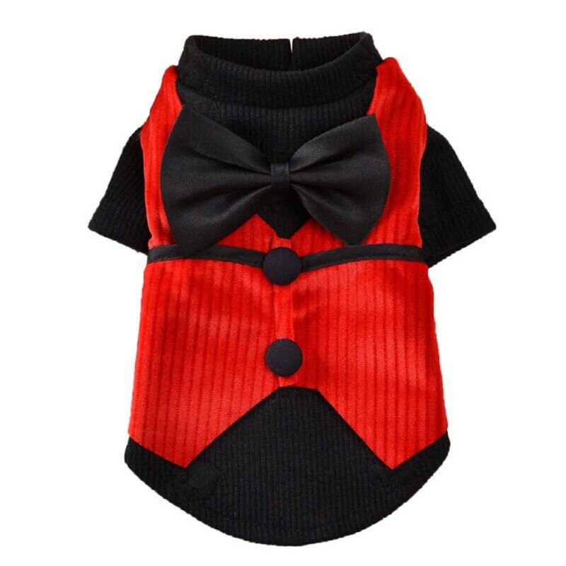 Pet Dog Girls Dresses Autumn And Winter Suit Weddi... – Vicedeal