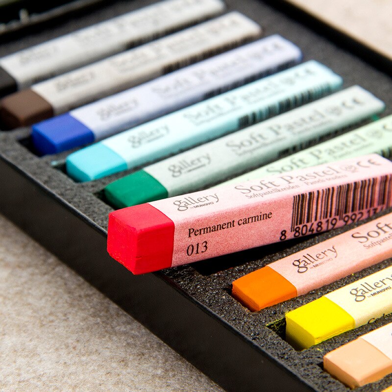 48 Color Soft Pastel Pen Colored Chalk Drawing Col... – Vicedeal