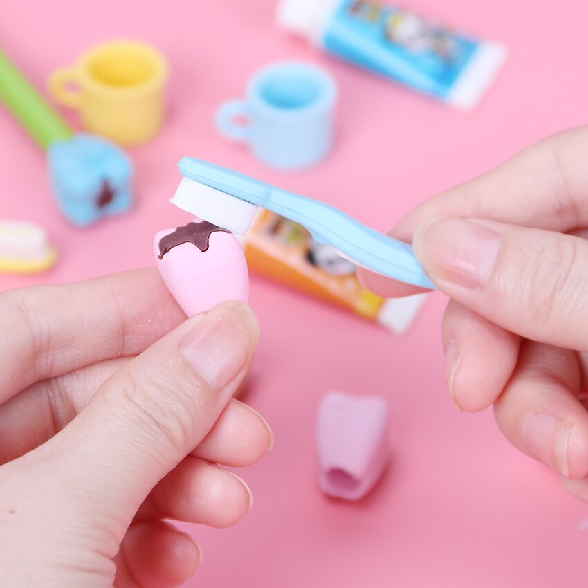 4PCS/lot Imitate Cleaning Supplies Eraser Teeth To... – Grandado