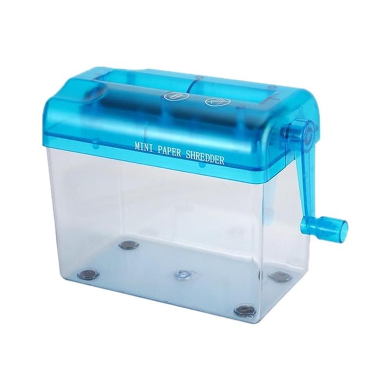 1pc Small Size A6 Paper Shredder Manual Receipt Sh... – Grandado