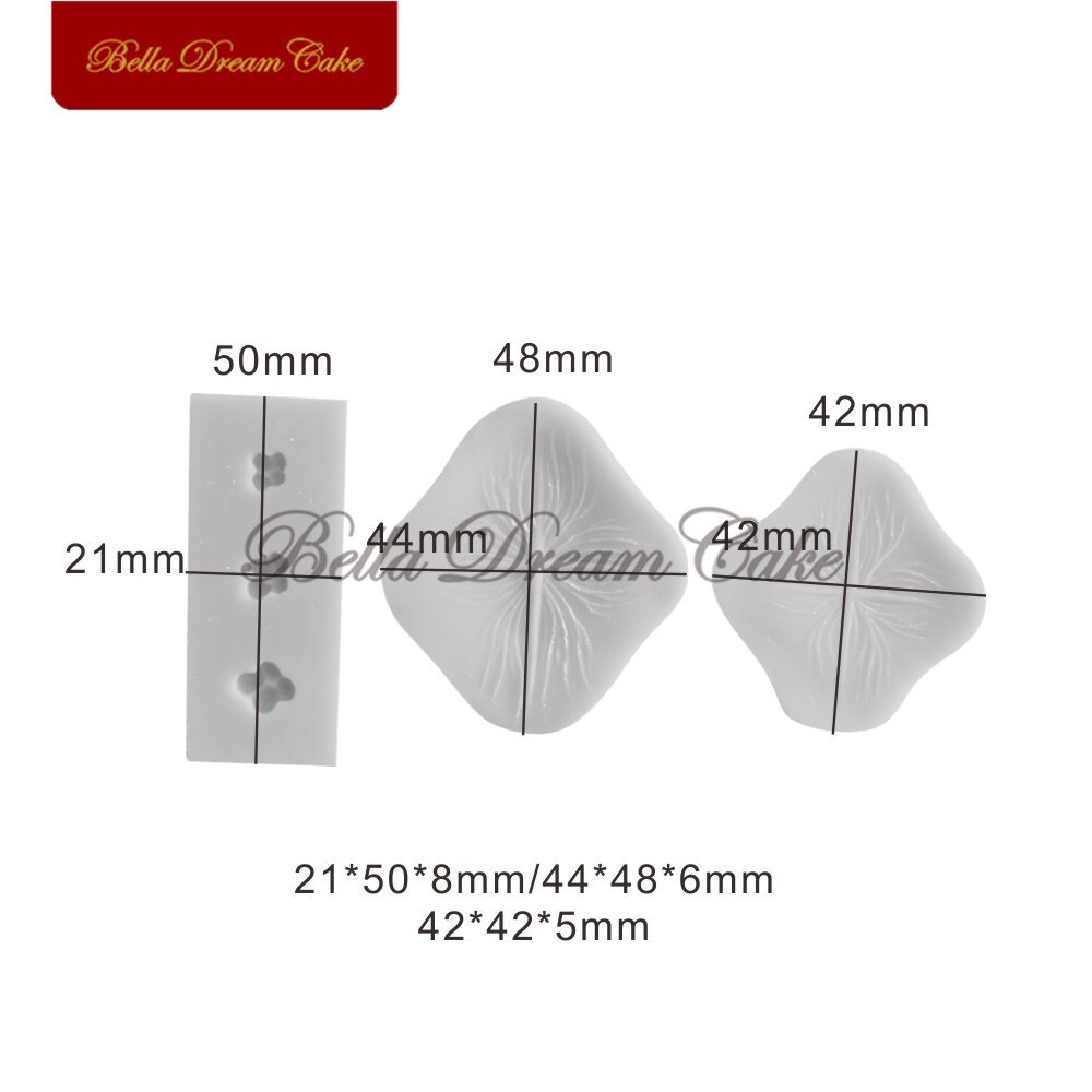 Hortensia Bloem Veiner Siliconen Mallen Rvs Cutter... – Grandado