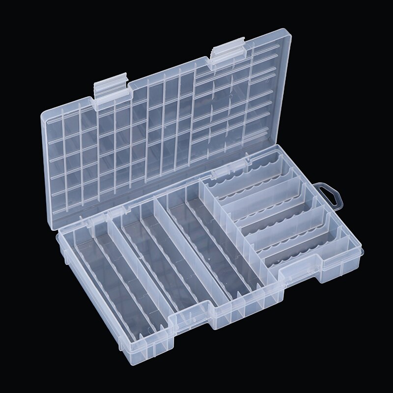 Super Volume Transparent Plastic Battery Storage B... – Vicedeal