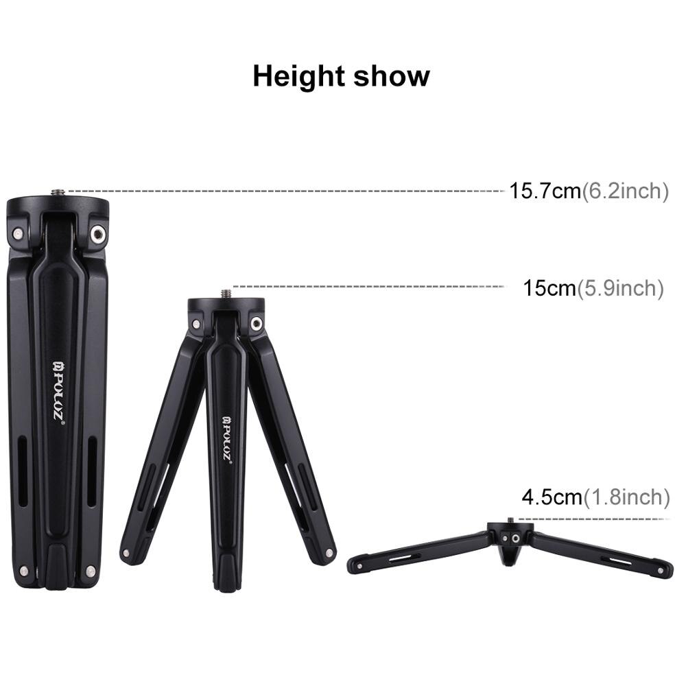 PULUZ Photography Tripod Mini Adjustable Tripod Ho... – Grandado