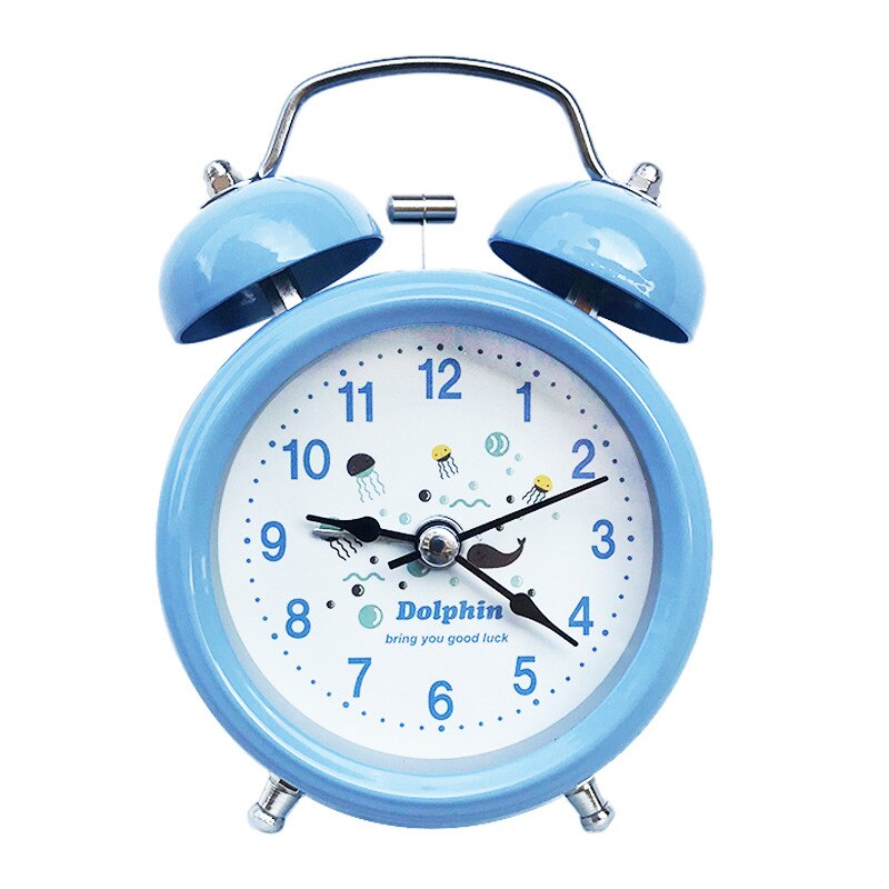 3 Inches Metal Bell Alarm Clock Aishida Super Quie... – Grandado