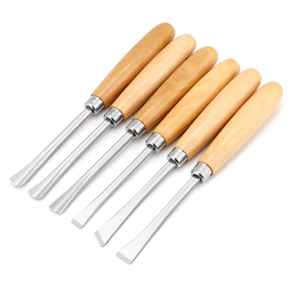 6 Pcs/Set Wood Carving Hand Chisels Set Wood Cut K... – Vicedeal