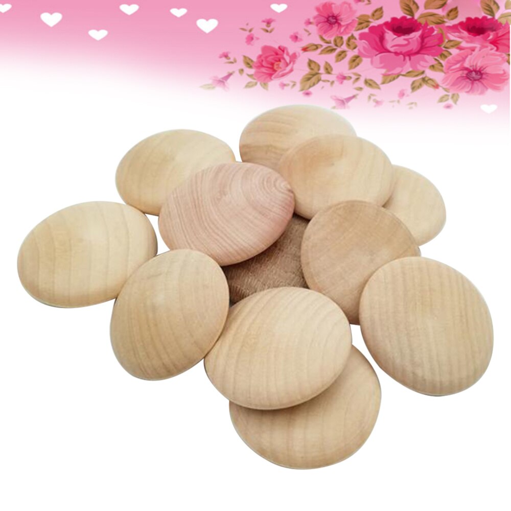 25 PCS Button Wood Plugs Wooden Screw Hole Plugs f... – Grandado