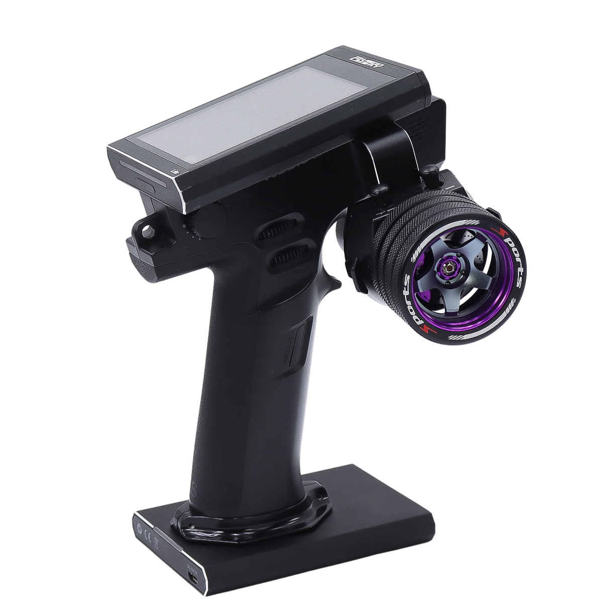 Rc-bil metallsender styring håndhjul for sanwa mt... – Vicedeal