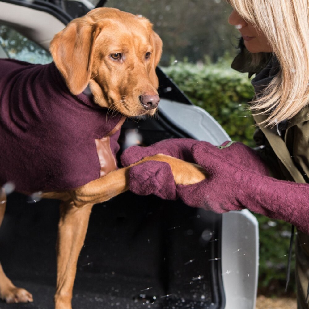 Huisdier Zachte Badhanddoek Handschoen Ultra Absor... – Grandado