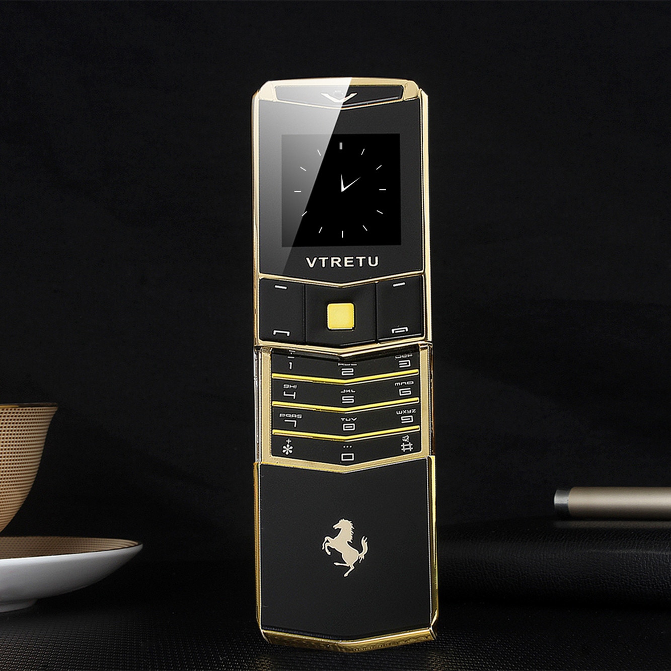 Luxury Metal Body Slider Phone Dual Sim Bluetooth ... – Grandado