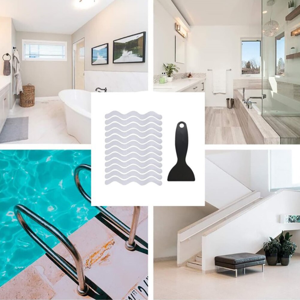 25 Stks/set Anti Slip Bad Stickers Antislip Veilig... – Vicedeal