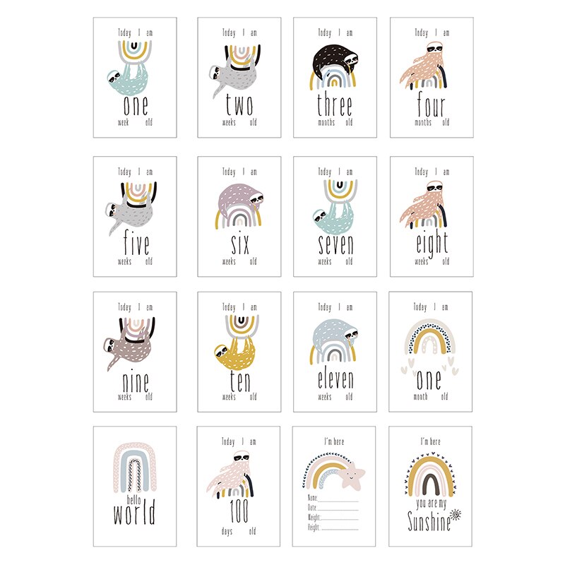 let‘s make Milestone Cards Paper Nancy Milestones ... – Grandado