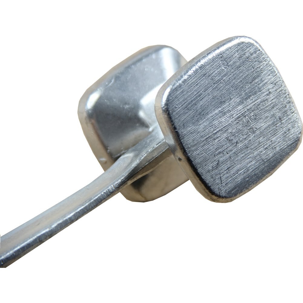 Silver Two Sides Aluminum Round Meat Hammer Mallet... – Vicedeal