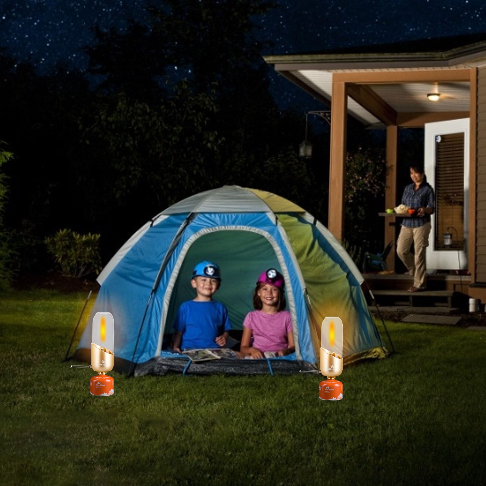 Small Gas Orange Light for Fire-Maple Gas Lantern ... – Grandado