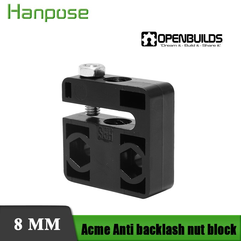 Openbuilds 8Mm Acme Anti Backlash Moer Blok Voor 3... – Grandado