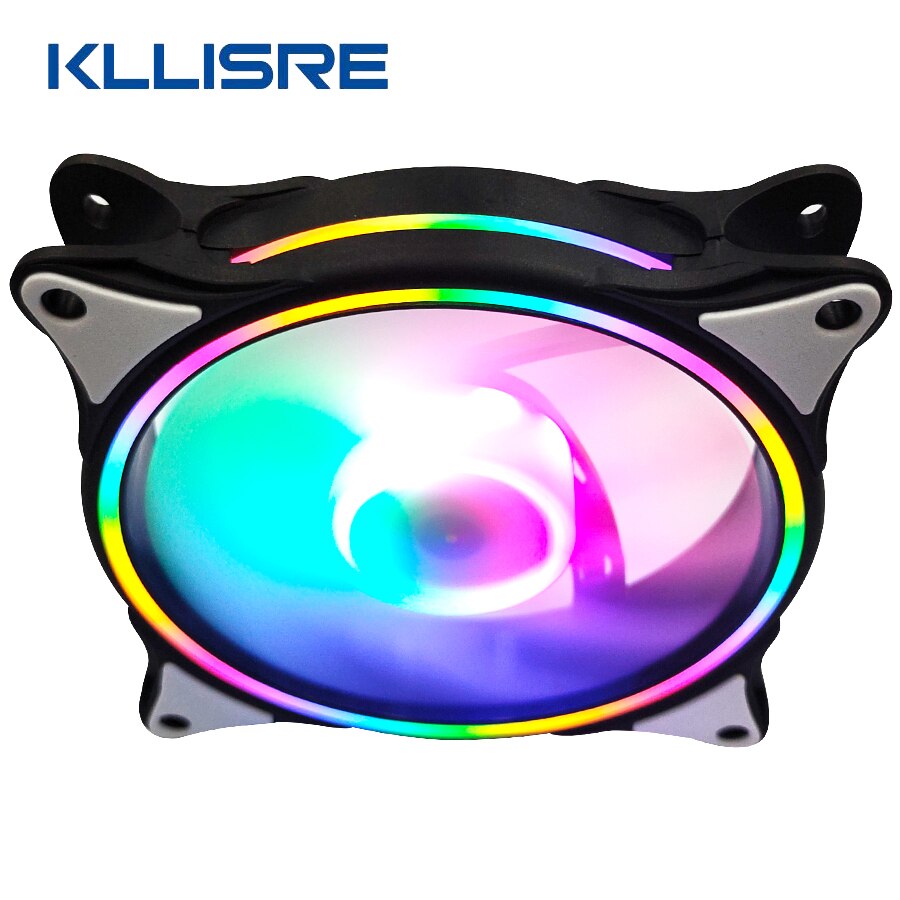 Kllisre Led Case Fan 120Mm Fans Stille Glijlager 4... – Vicedeal