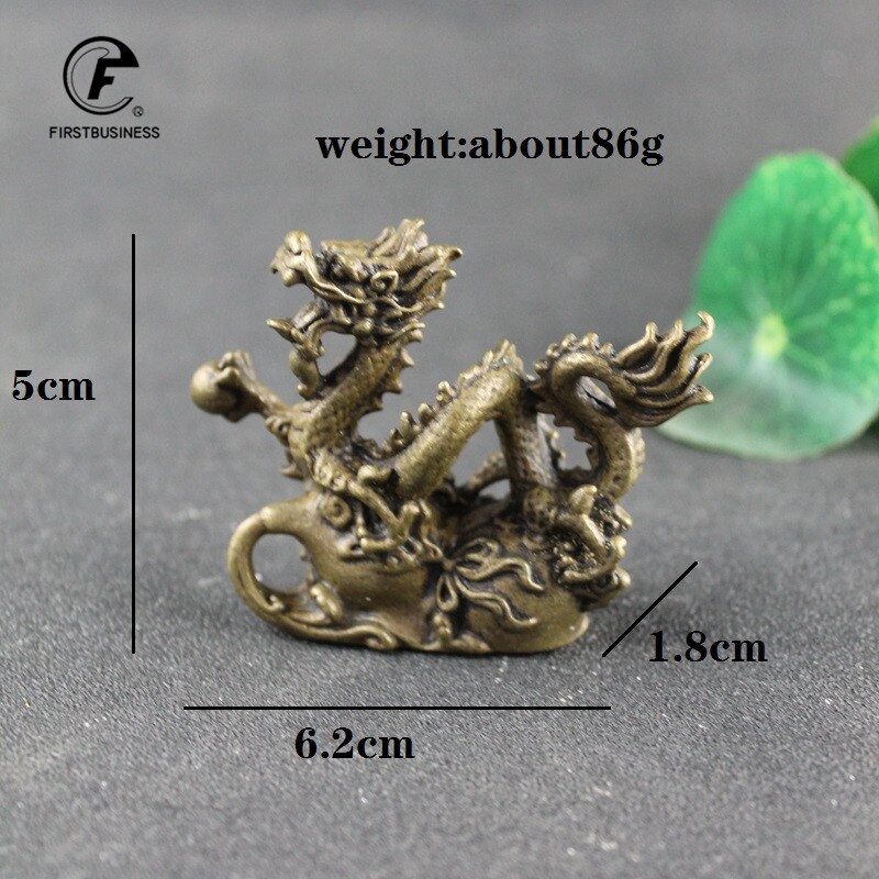 Antique Bronze Dragon Statue Ornaments Pure Copper... – Grandado