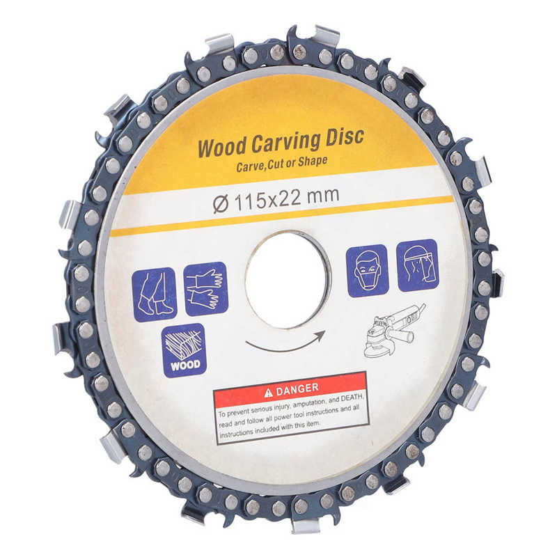Circular Chain Disc Wood Carving Wheel High Effici... – Vicedeal