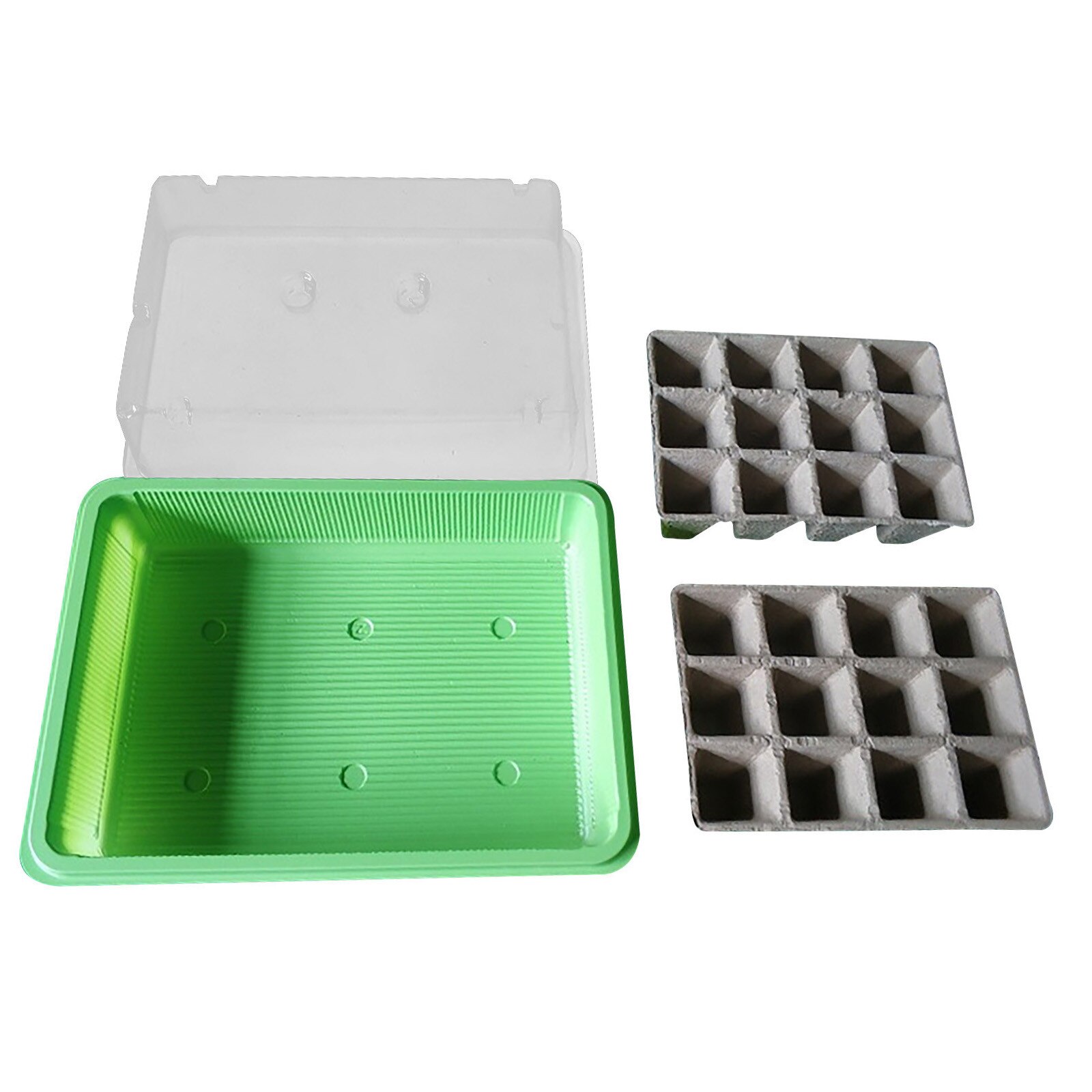 24 Cells Hole Nursery Pots Plant Seed Box Tray Ins... – Grandado