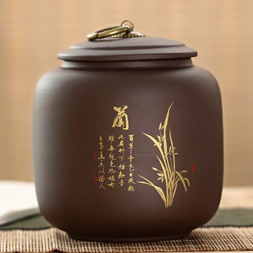 Smell Proof Tea Box Chinese Tea Leaves Container C... – Vicedeal