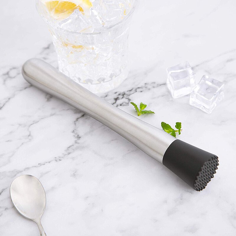 Stainless Steel Mojito Muddler with Non-scratch Mu... – Vicedeal
