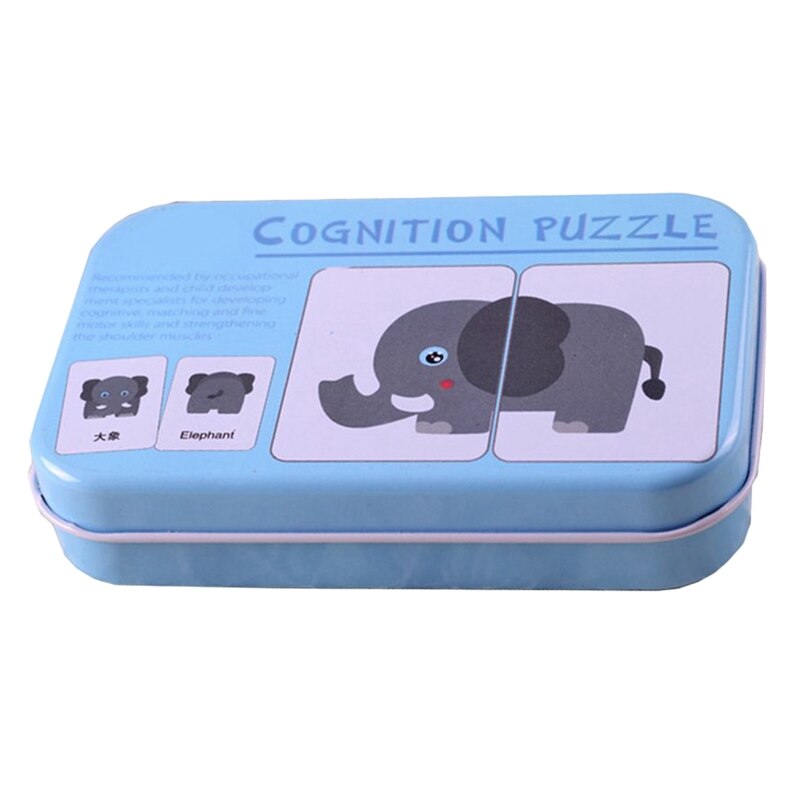 2 Set Of Learning Toys Puzzle Cards : 1 Set Anti-T... – Grandado